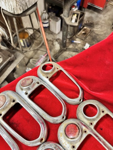 LOT OF 30 1949 1950 Chevrolet Car Original Taillight Bezels 49 50 CHEVY ...