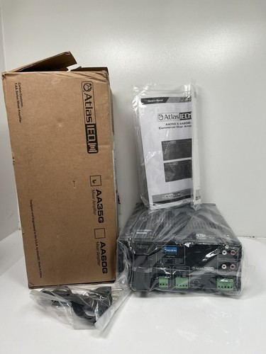 Atlas Sound Ied Aa35G Mixer Amplifier New In A Box | eBay