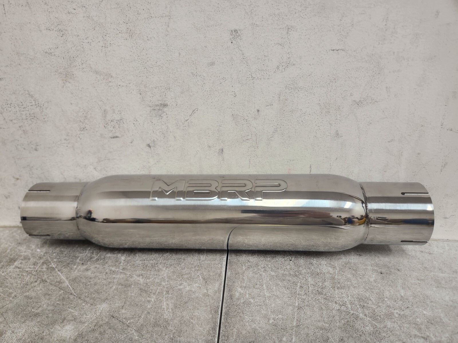 *RETURNED* MBRP (R1013) Universal Resonator 3in Inlet /Outlet 16in Body ...