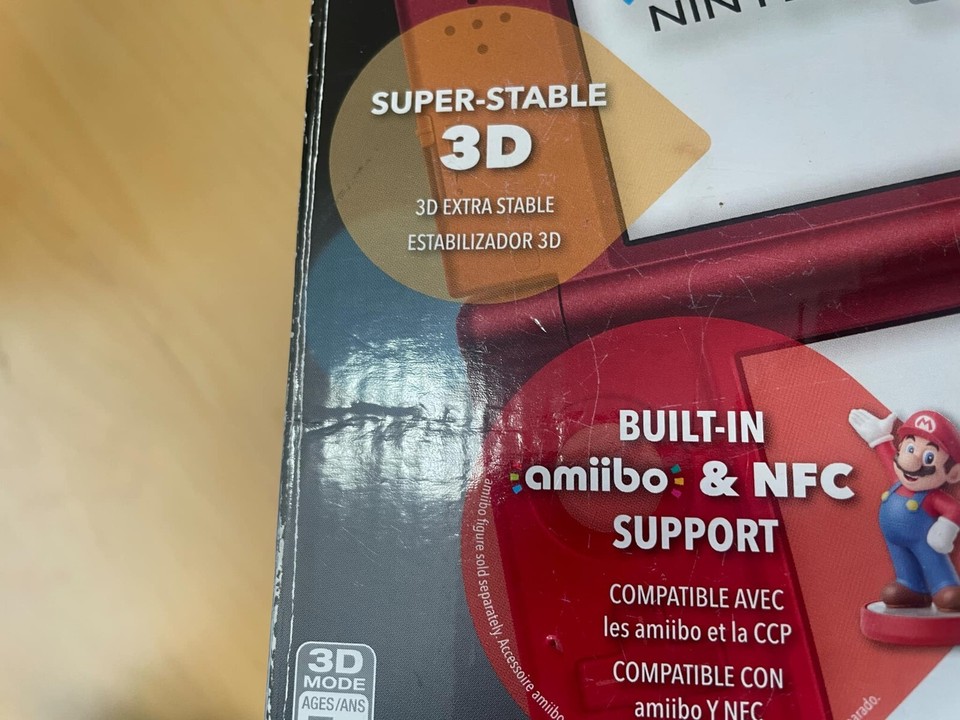 New Nintendo 3DS XL Red Gaming System CIB Complete | eBay