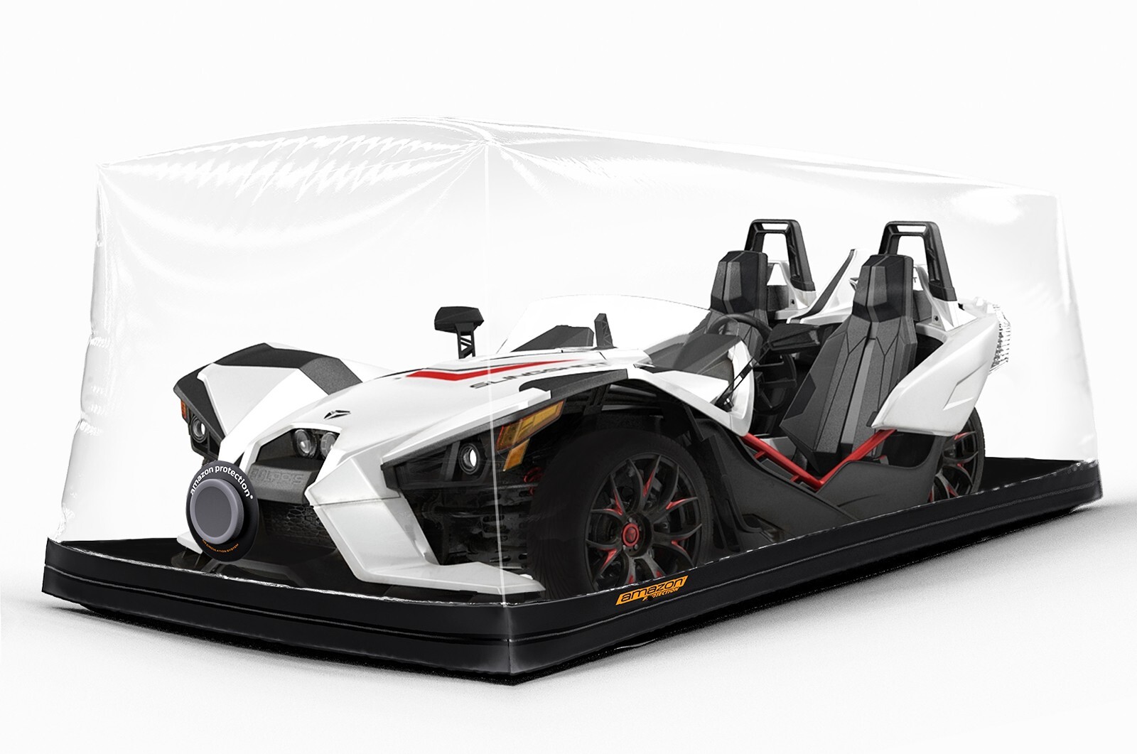 Amazon Protection Capsule Three Wheeler Motorcycle Cover Polaris ...