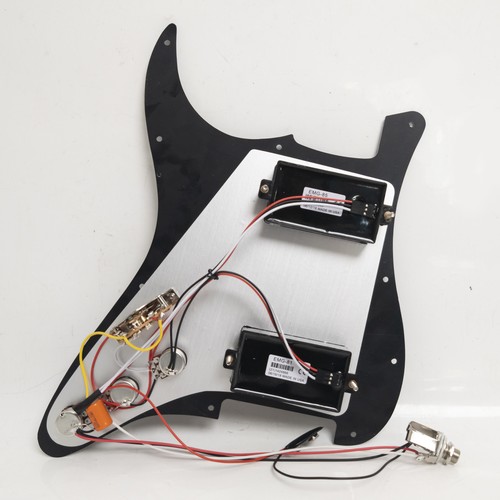 HH Prewired Loaded Pickguard Humbucker Active Pickups for Fender Strat ...