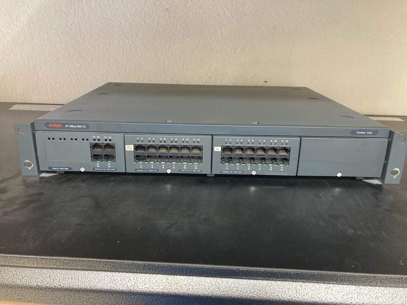 Avaya IP Office 500V2 7.0(36) 4X8 Business Phone System 700476005 ...