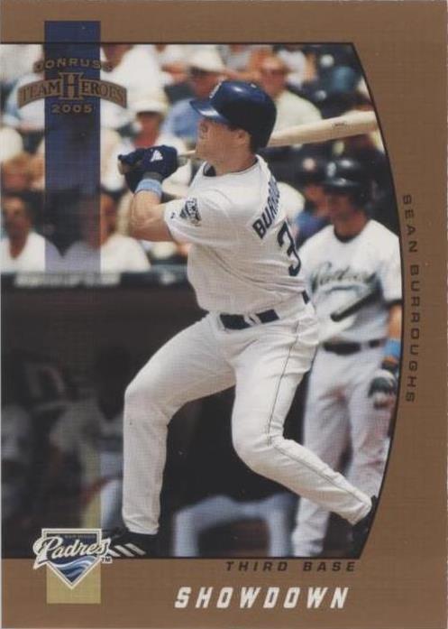 2005 Donruss Team Heroes - Sean Burroughs #268 Showdown Bronze /100 for ...