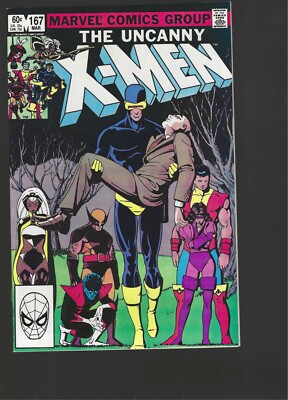 Uncanny X-Men #167 Marvel 1981 9.4-9.6 | eBay