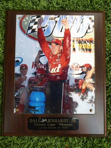 DALE EARNHARDT JR. VICTORY LANE PHOENIX LIMITED EDITION OF /1000 WALL ...