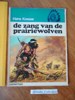 HANS KRESSE ZANG PRAIRIEWOLVEN INDIANEN REEKS STRIP STRIPS COMIC BOOK ...