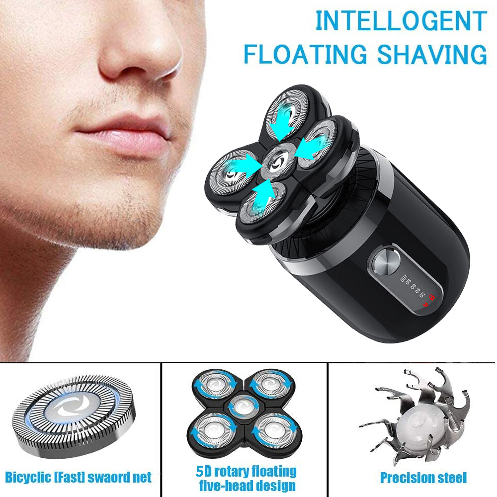Head Shaver Electric SEJOY Electric Head Shaver - 6 Rotary Heads ...