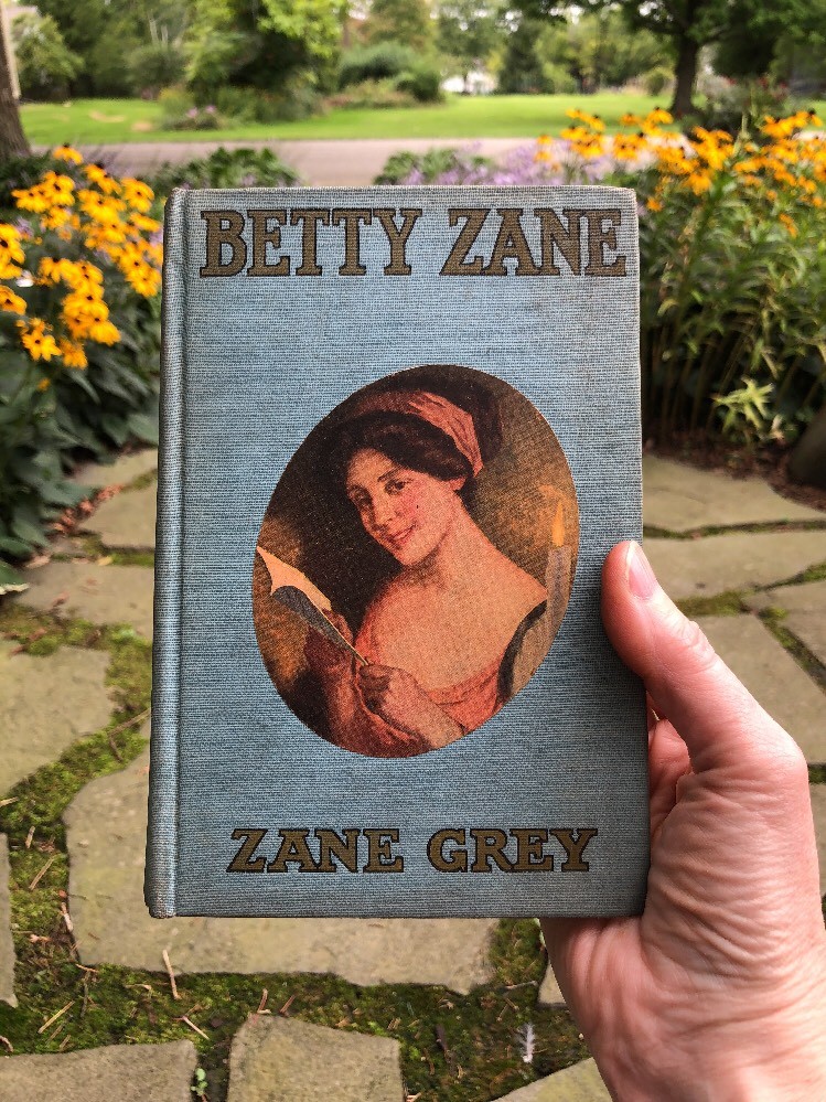 1903 Antique/Vintage BETTY ZANE by Zane Grey, Blue Cloth Illustrated ...