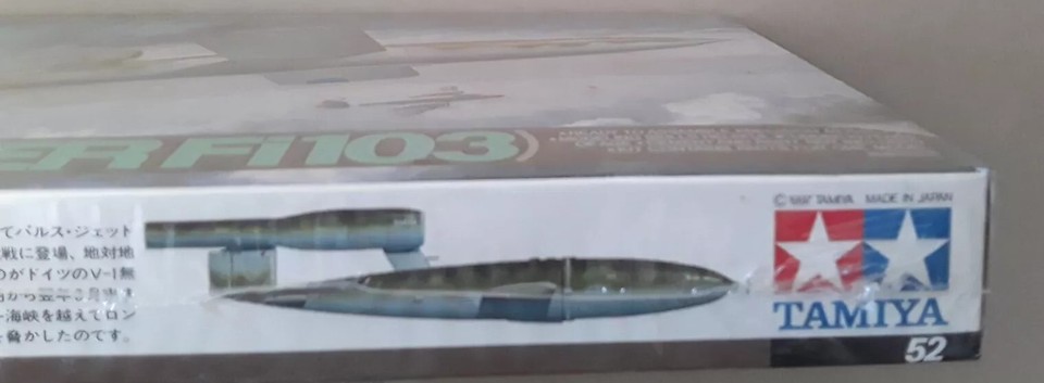 NEW Tamiya Fieseler Fi 103 V-1 Buzz Bomb Model Kit. 1/48 Scale. Factory ...