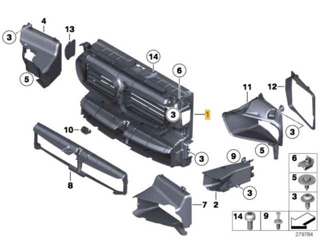 BMW (Genuine OE) 51747200787 for sale online | eBay