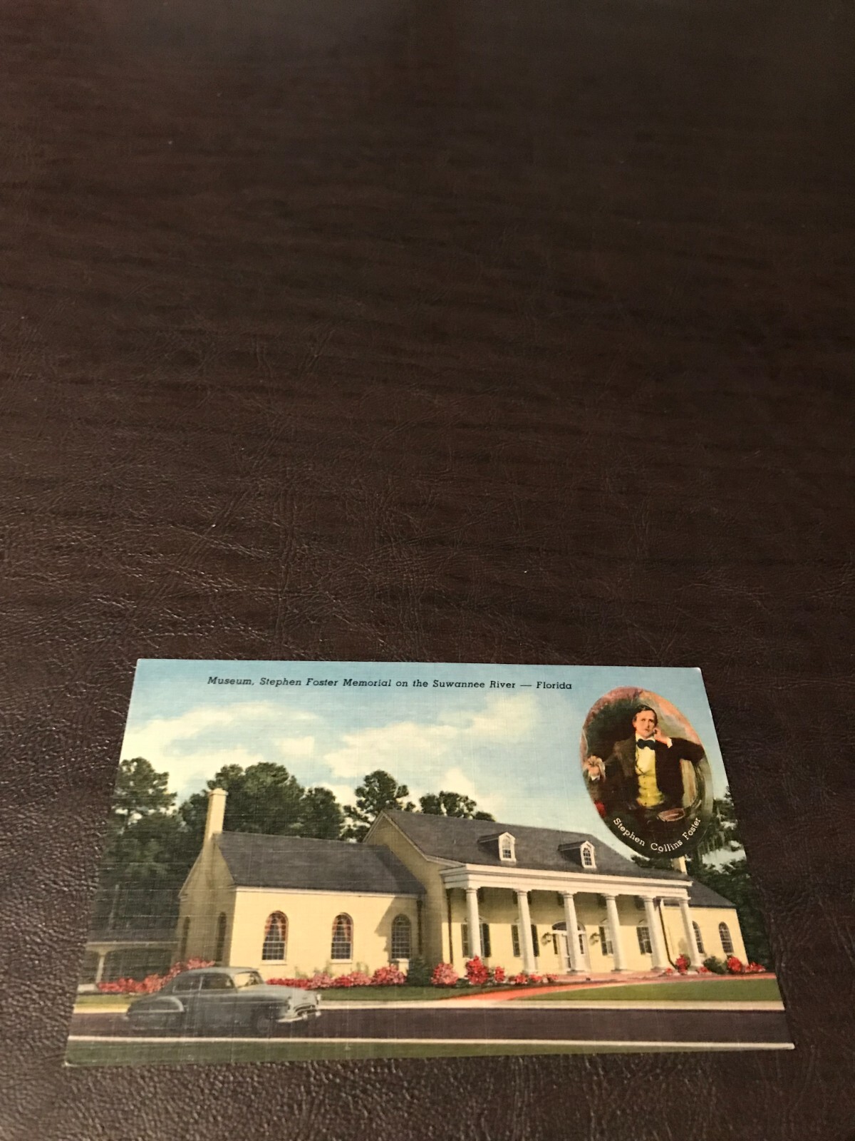 VINTAGE UNPOSTED POSTCARD - MUSEUM - STEPHEN FOSTER MEMORIAL - FLORIDA ...