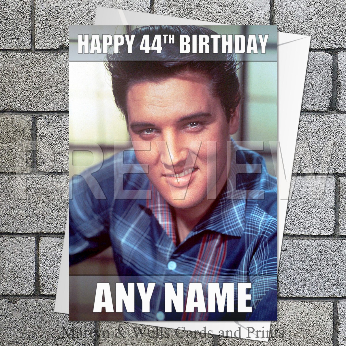 Elvis Presley Birthday Party Invitations Happy Birthday Elvis!
