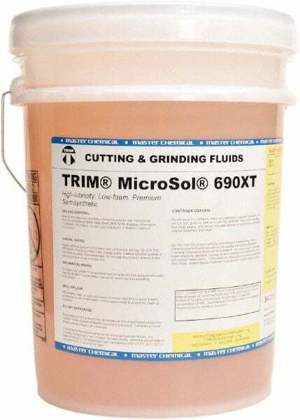 5 Gallons Master Fluid Solutions TRIM MicroSol 690XT Cutting & Grinding ...
