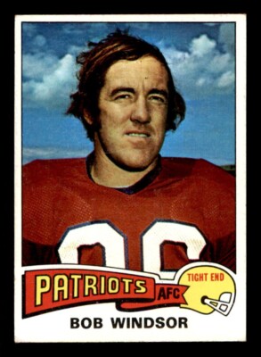 1975 Topps Football #101 Bob Windsor VG/EX | eBay