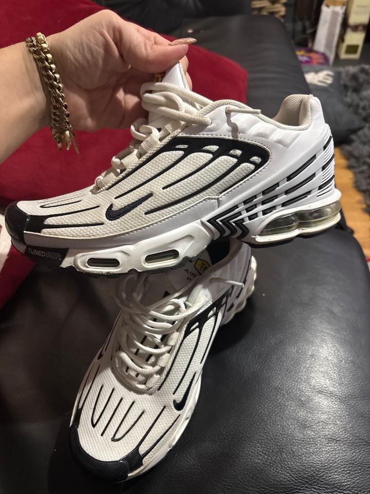 Nike Tns white and black size 6 used but good condition | eBay UK