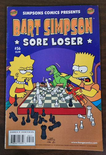 BART SIMPSON #56 Bongo Comics 2010 SIMPSONS Sore Loser | eBay
