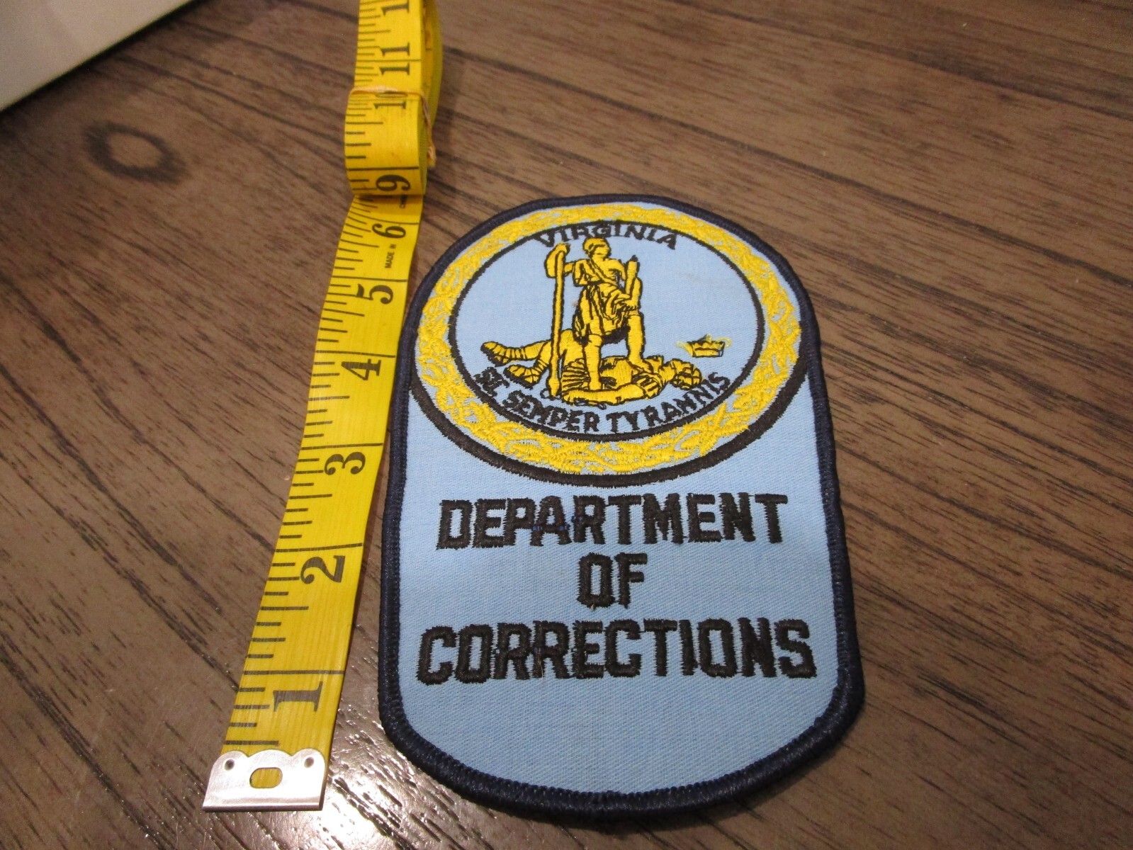 Vintage Virginia Department Of Corrections Patch #285U | eBay