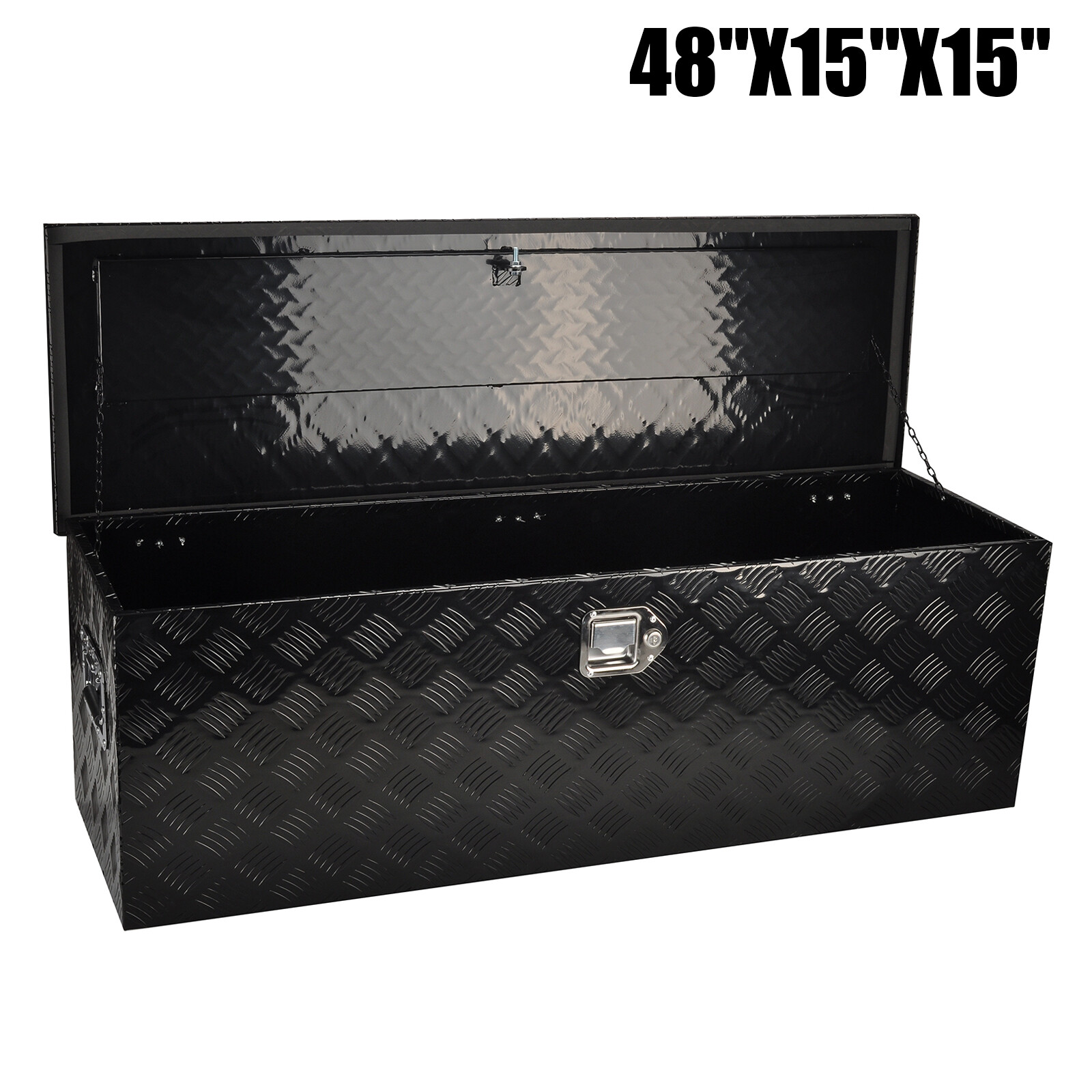 Heavy Duty Tool Box Under body Bed Trailer RV Truck Storage w/ Lock ...
