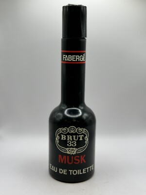 BRUT 33 MUSK BY FABERGE 200ML EDT SPLASH | eBay