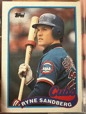 RYAN SANDBERG # 360 - 1989 Topps Baseball Card NR-MT | eBay