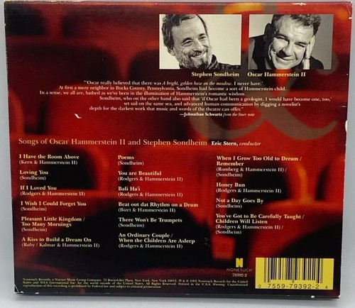 Oscar and Steve by Mandy Patinkin (Cd 1995) LN10 | eBay