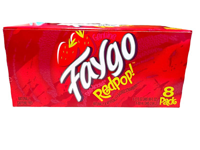 Faygo Red Pop Strawberry Soda 8 pack | eBay