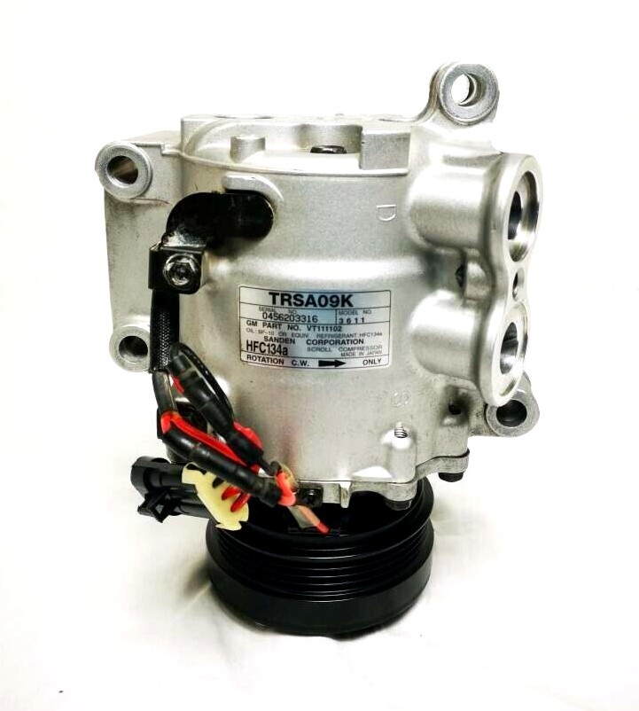 2007-2009 GM Trailblazer Envoy A/C Compressor | 25825340 | ACDelco 15 ...