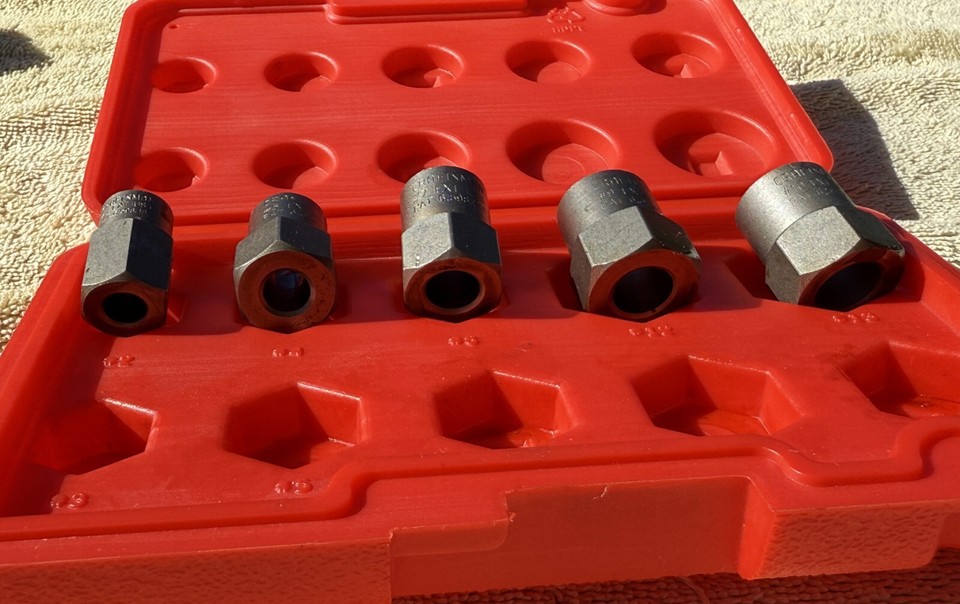CRAFTSMAN 5 PC #3 #5 #7 #9 #10 EXT BOLT NUT REMOVER NUT EXTRACTOR ...