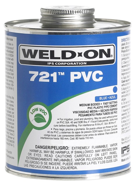 IPS Corporation 10163 .5 Pint Blue 721 PVC Cement for sale online | eBay
