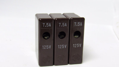 DAITO PL475L 7.5A 125V FUSE-LOT OF 3 | eBay