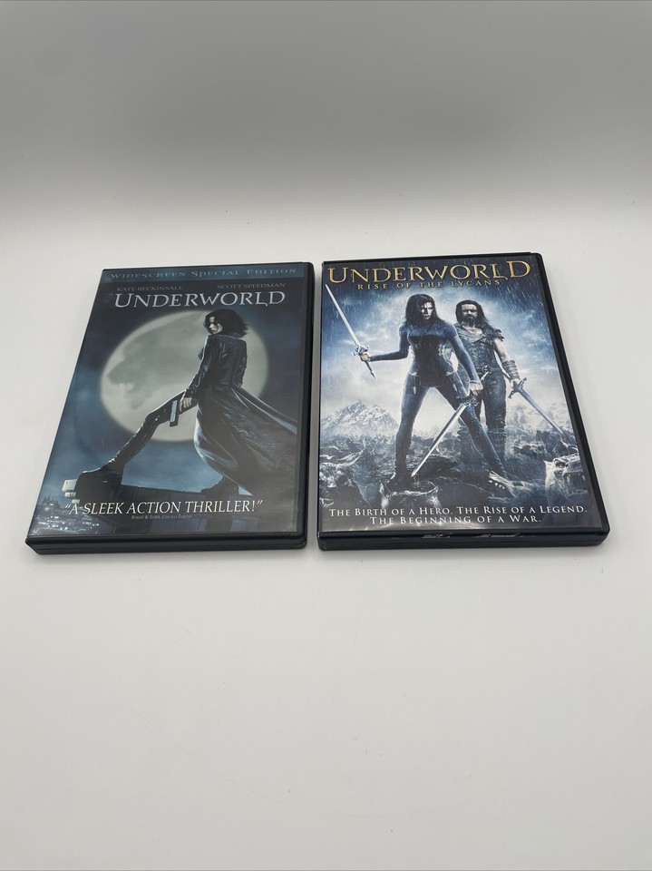 UNDERWORLD & UNDERWORLD RISE OF THEY LYCANS & UNDERWORLD EVOLUTION DVD LOT OF 3 | eBay