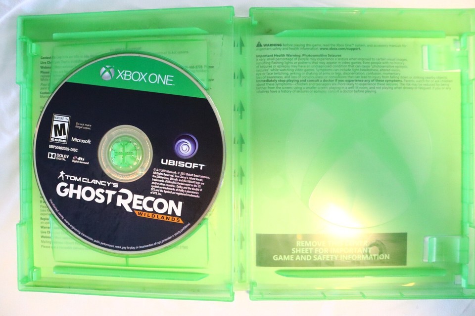 Tom Clancy's Ghost Recon: Wildlands Video Game - Xbox One, Game, Case ...