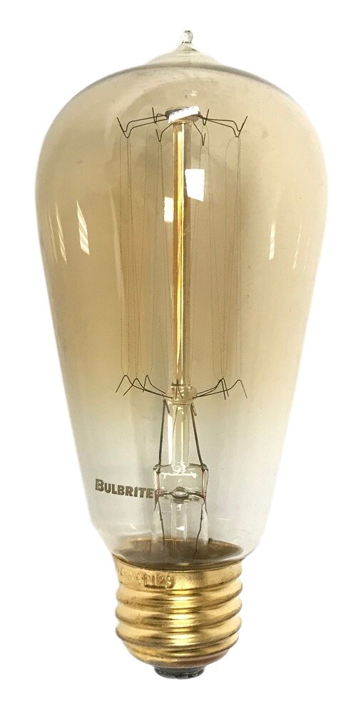 Bulbrite 136019 Nostalgic Thread ST18 60W 120V Light Bulb | eBay