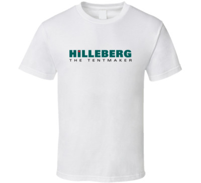 NEW SHIRT HILLEBERG THE TENTMAKER LOGO T-SHIRT FUNNY AMERICAN USA SIZE ...