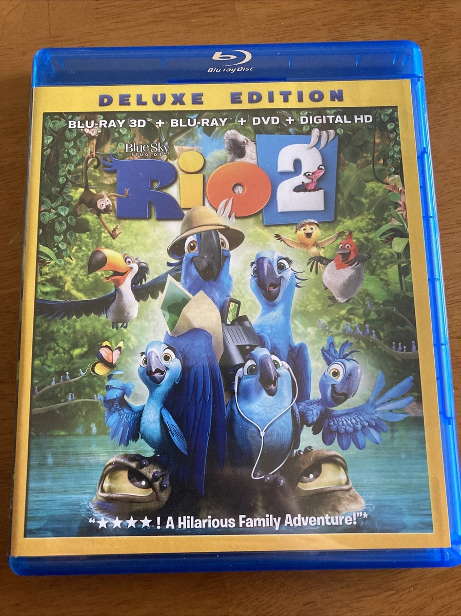 Rio 2 Blu Ray 3d
