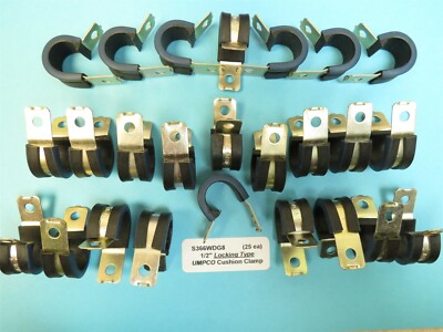 1/2" LOCKING Type Cushion Loop Clamps Boeing Aircraft # ST9M588WDG8 (25 ...