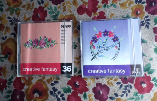 PFAFF MP 1004 and #36 Creative Fantasy Embroidery Machine Design Cards ...
