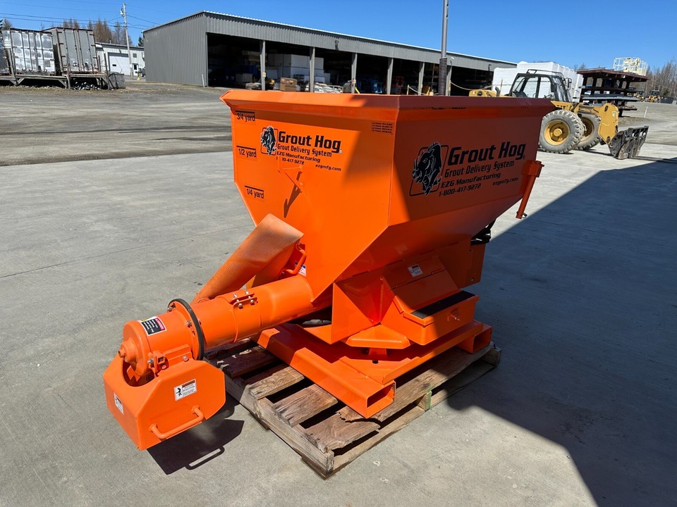 Hydraulic-Powered Grout Hog - Grout, Concrete and Mortar Delivery ...
