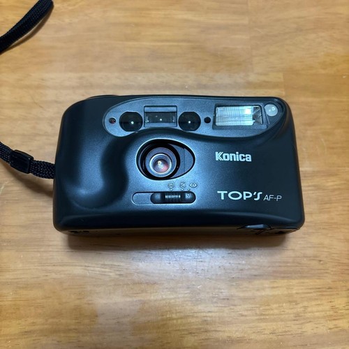 Konica TOP'S AF-P Film Camera Black Used No Box or Manual | eBay UK