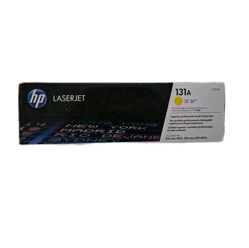 New Genuine HP 131A LaserJet Pro Print Cartridge – Yellow - CF212A | eBay