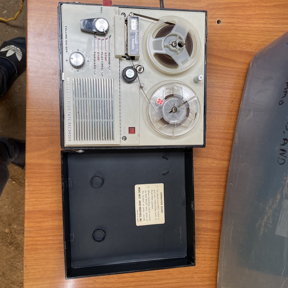 Personal portable All Transistor Tape Recorder | eBay