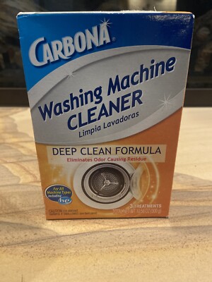 Carbona Washing Machine Cleaner Front & Top Load Deep Clean Odor ...