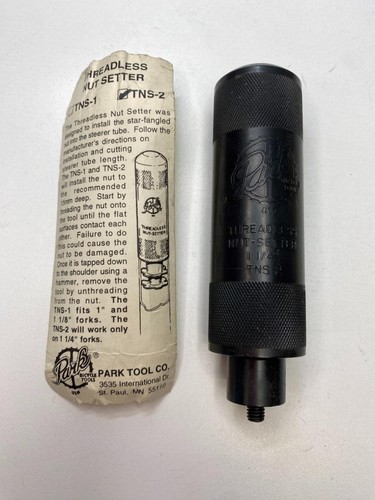new PARK TOOL TNS-2 STAR NUT SETTER FOR 1-1/4" THREADLESS HEADSETS | eBay
