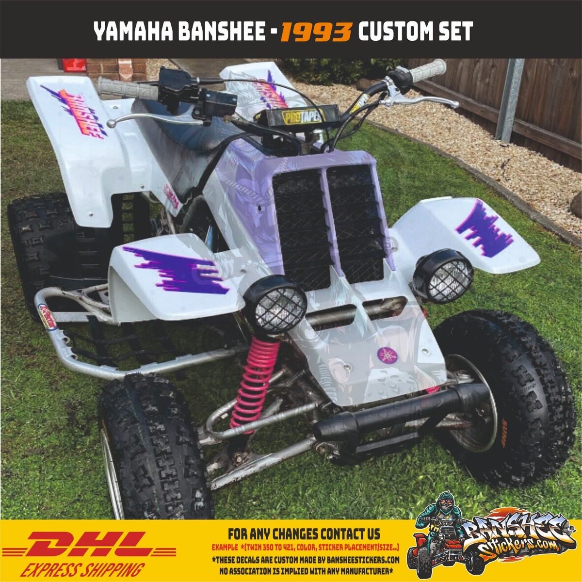 Yamaha Banshee 350 Twin Personalizado