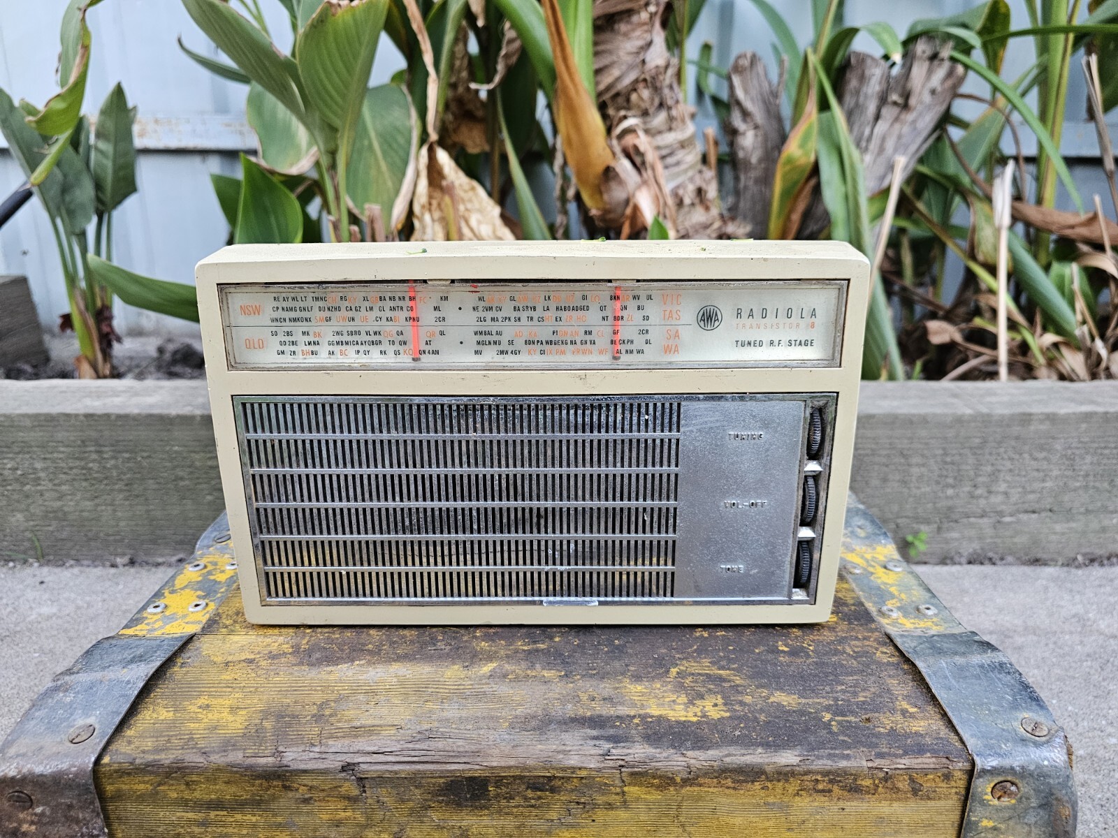 AWA Radio Portable Radio as Found Untested Radio Vintage Collectible | eBay