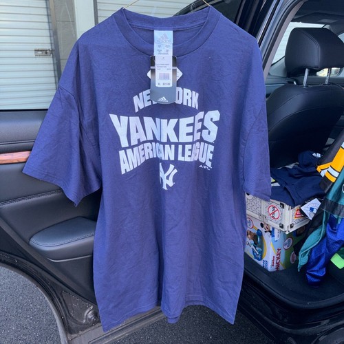 Vintage 2008 Adidas New York Yankees T Shirt Mens XL MLB Tee New With ...
