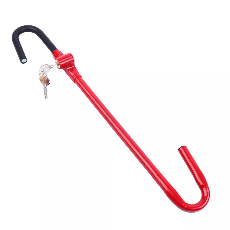 Steering Wheel Brake Lock, Vehicle Anti-Theft Security Brake Pedal Lock ...