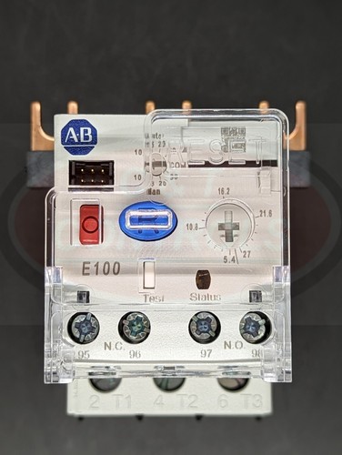 Allen Bradley 592-1EFEC E100 Overload Relay 5.4-27A Nema Size 0 New In ...