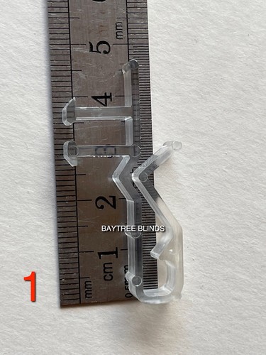 WOODEN VENETIAN BLIND FACIA / PELMET / VALANCE TOP FINISHING TRIM CLIPS ...